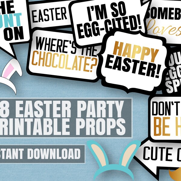 Easter Photo Booth - Etsy