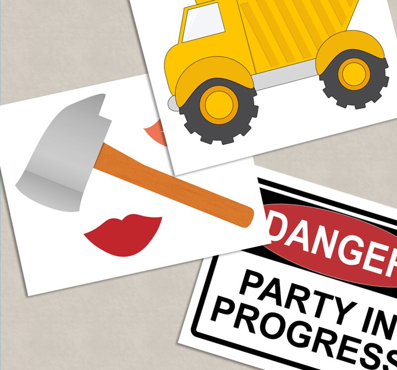 35 Construction Party Printables Construction Birthday Party - Etsy UK