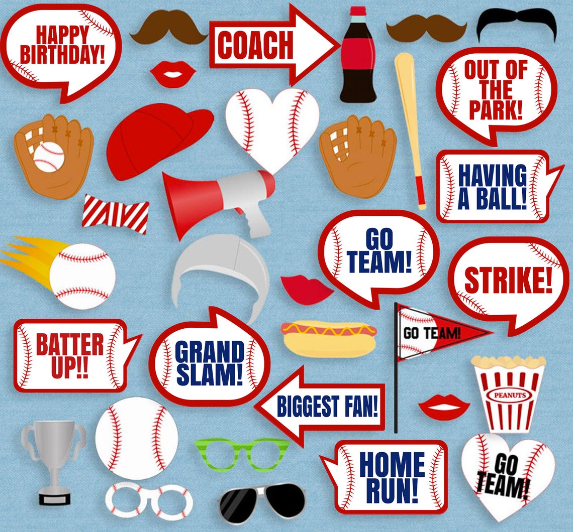 Editable Baseball Party Bundle Printable Baseball Birthday - Etsy