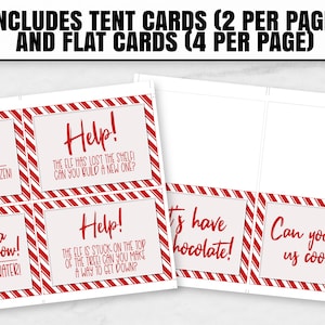 Printable Elf Signs, 38 Elf Printables, Elf Activity Notes, Printable ...