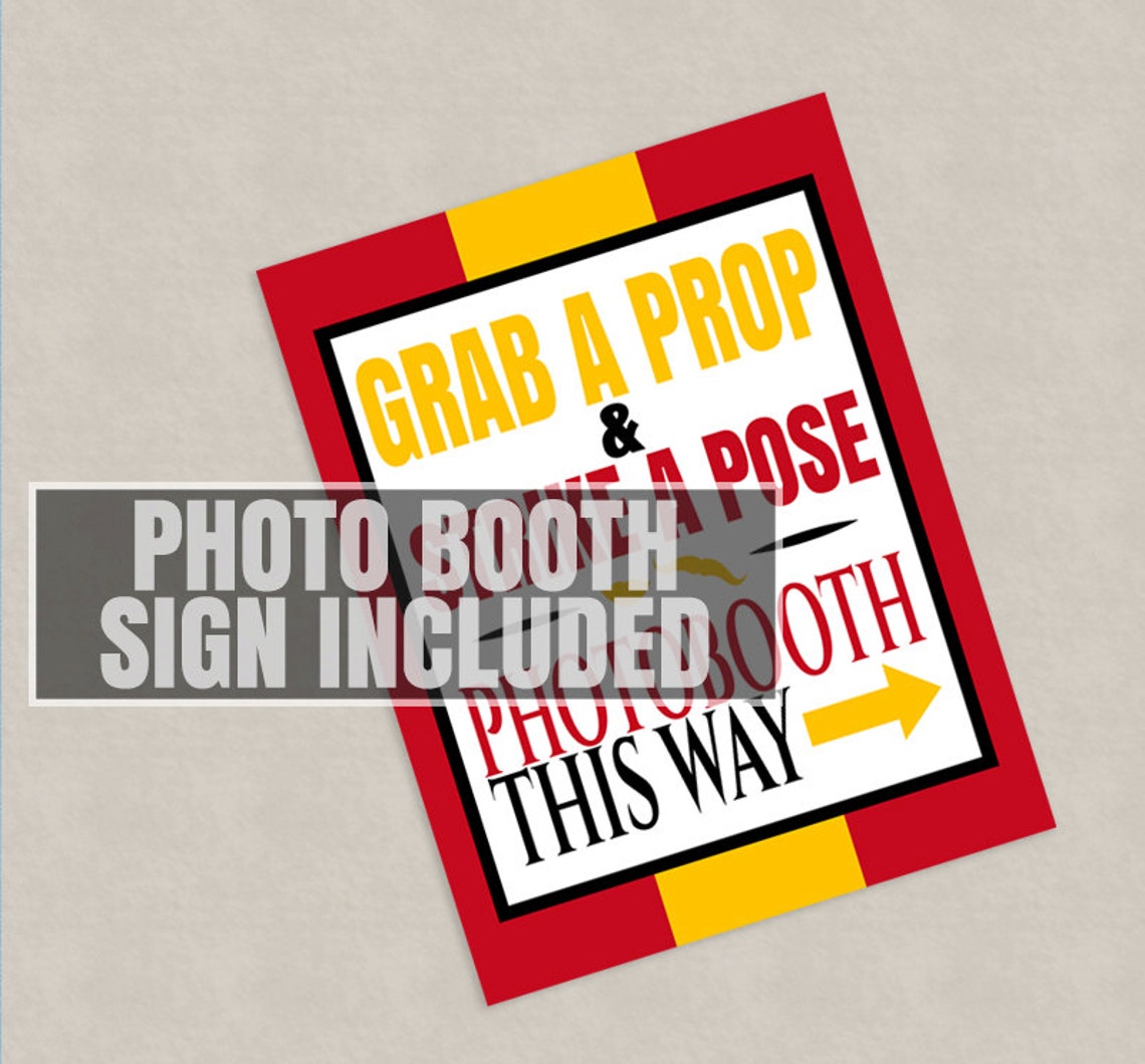 35 Spanish Photo Booth Props, Spain Themed Party Props, Barcelona Party ...