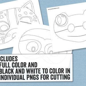 10 Rainforest Mask Printables, Printable Jungle Rainforest Animal Masks ...