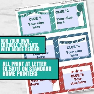 Printable Back to School Treasure Hunt, Back to School Printable Kid ...