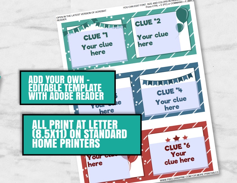 Printable Back to School Treasure Hunt, Back to School Printable Kid ...