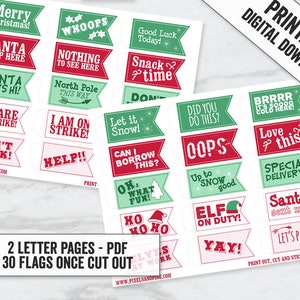 Printable Christmas Elf Bundle, Elf Activity Bundle Printable, Editable ...