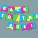 Eighties Printable Bunting, 1980s Party Theme Banner, Back to the 80s ...