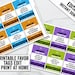 Editable Science Passes Template, Printable Science Laboratory Passes ...
