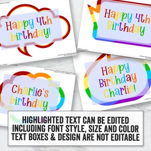 34 Rainbow Photo Booth Props, Rainbow Party Themed Props, Rainbow ...