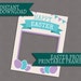 Easter Photo Booth Frame, Printable Photobooth Prop, Instant Download ...