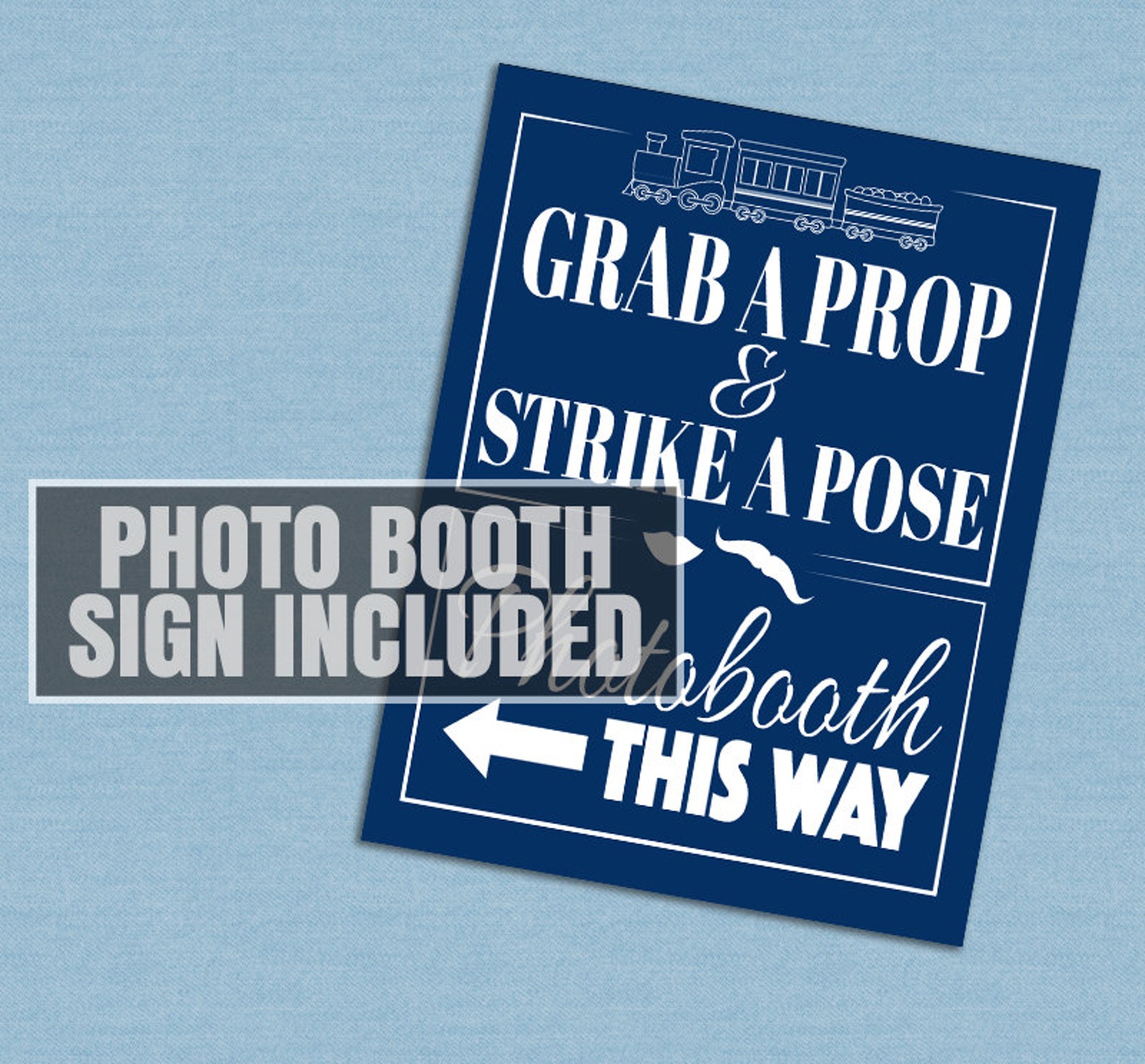 35 Train Party Printable Props Conductor Train Themed Party - Etsy UK