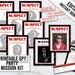 Suspect Printable Signs, Spy Party Mission Kit, Printables Secret Agent ...
