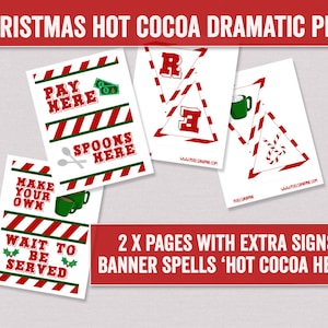 Christmas Dramatic Play Printables, Christmas Hot Cocoa Stand Play ...