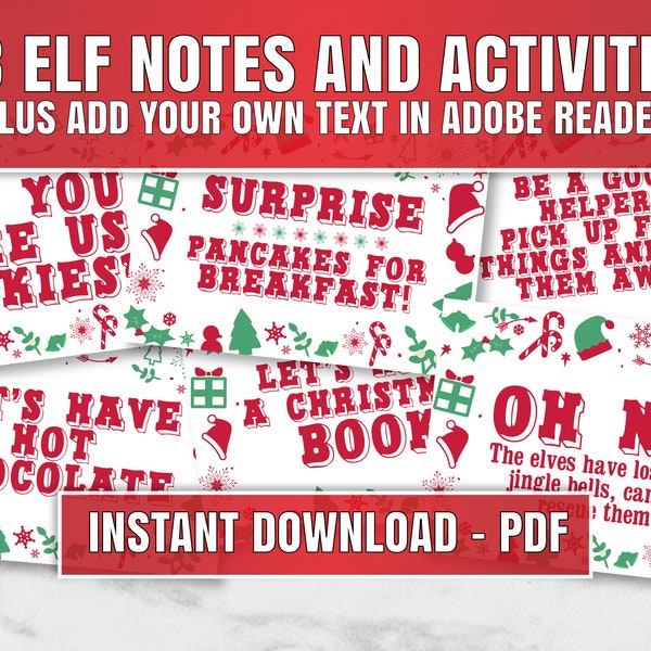 Elf Notes - Etsy