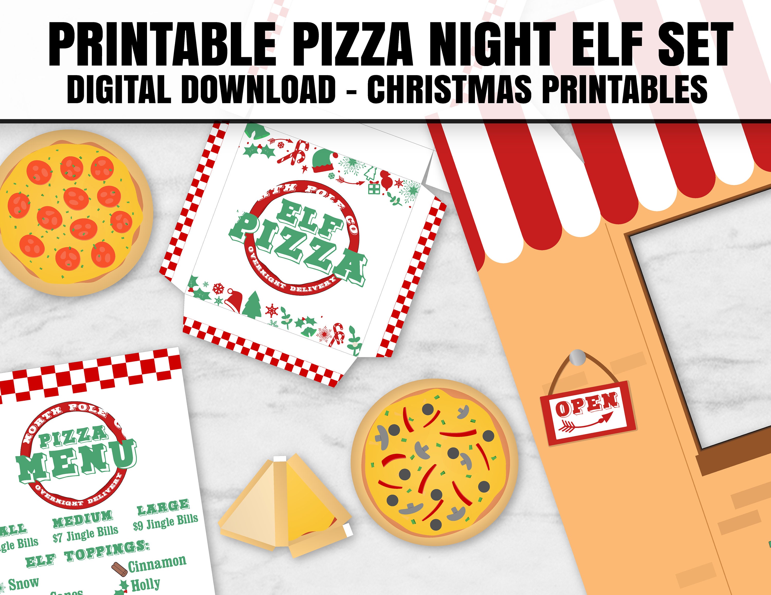 Printable Christmas Elf Bundle Elf Activity Bundle Printable - Etsy UK