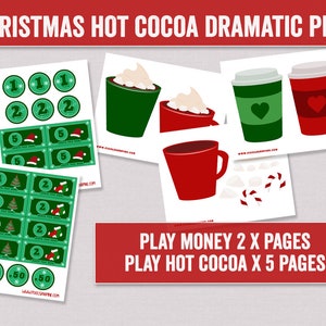 Christmas Dramatic Play Printables, Christmas Hot Cocoa Stand Play ...