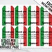 Printable Italian Flag Party Tags, Editable Thank You Tags, Italy Party ...