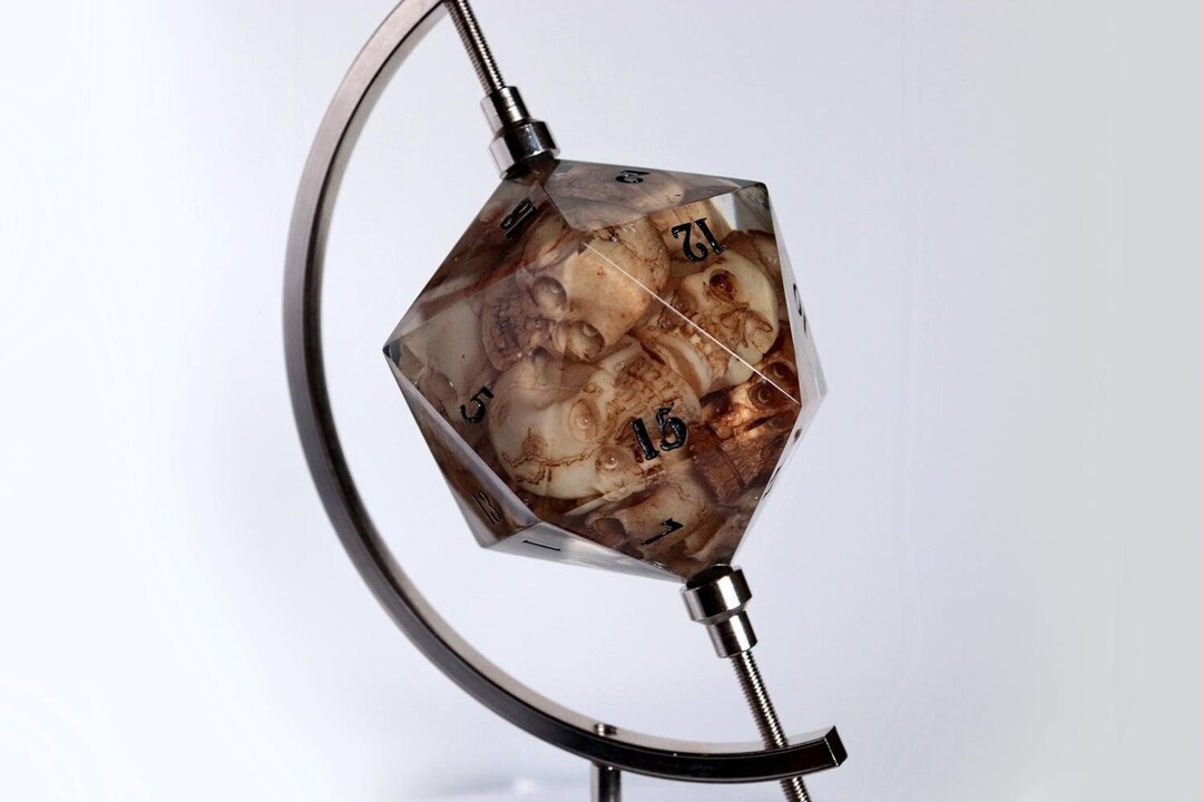 The Catacombs. OVERSIZED D20. 45mm to Face Mega Chonk. Dungeons and ...