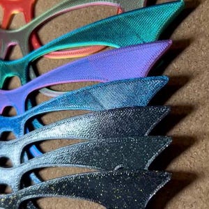3D Printed Batwing Toppers 9 Color Options! Available in 22 Styles - Etsy