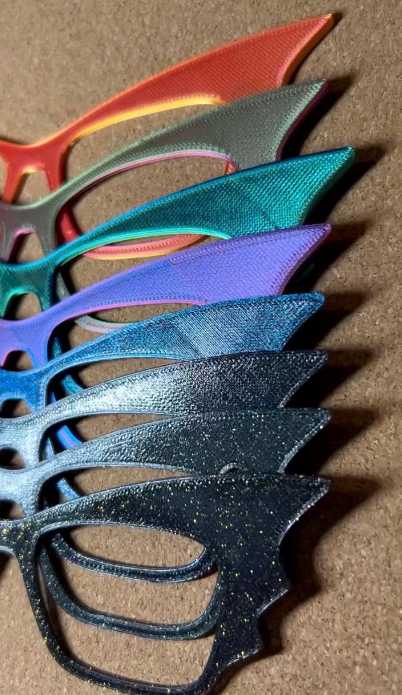 3D Printed Batwing Toppers 9 Color Options! Available in 22 Styles - Etsy