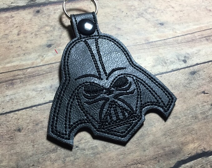 VADER Vinyl Keychain - You Pick the Colors! - Etsy
