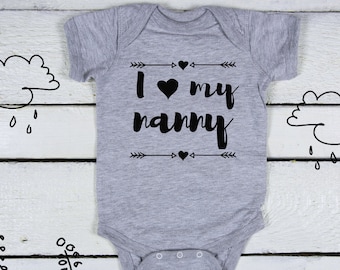 I love my nanny | Etsy