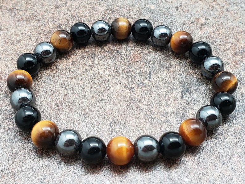 Triple Protection Bracelet Healing Bracelet Protection - Etsy