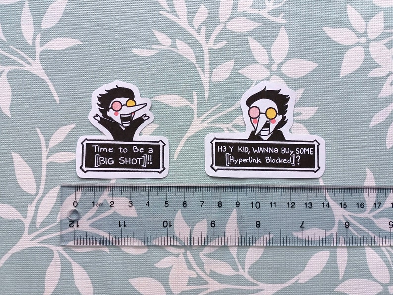 Spamton G. Spamton BIG SHOT Matte Paper Art Sticker - Etsy