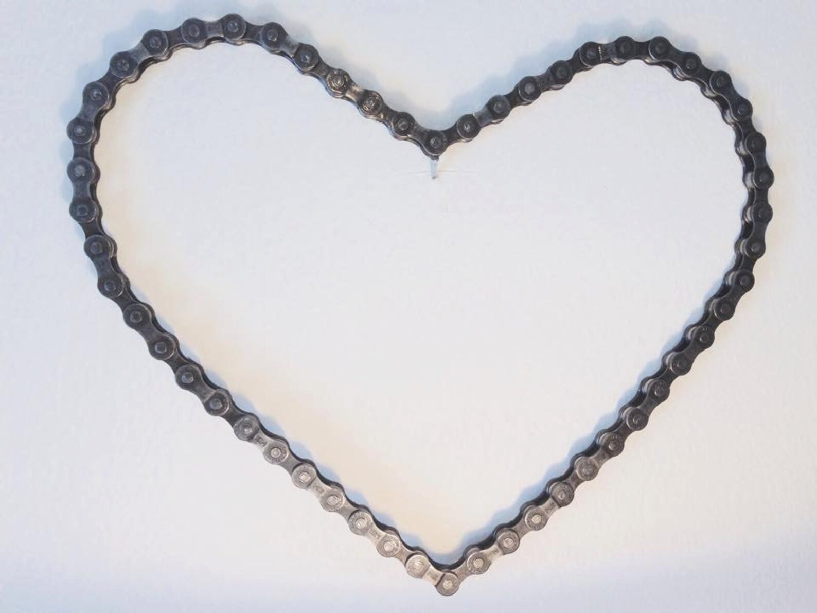 Chained up Heart (bicycle Chain Upcycled Into the Shape of a Heart) - Etsy