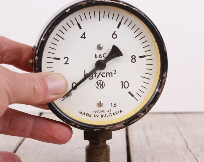 Vintage Air Pressure Measuring Tool Manometer Air Pressure Instrument ...