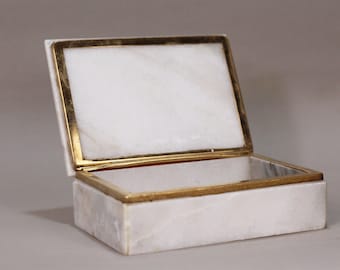 Marble Box With Lid - Etsy