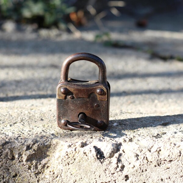 Antique Padlock - Etsy