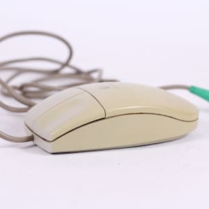 Vintage Logitech Mouse for Computer, Two Button, Office Accessory - Etsy