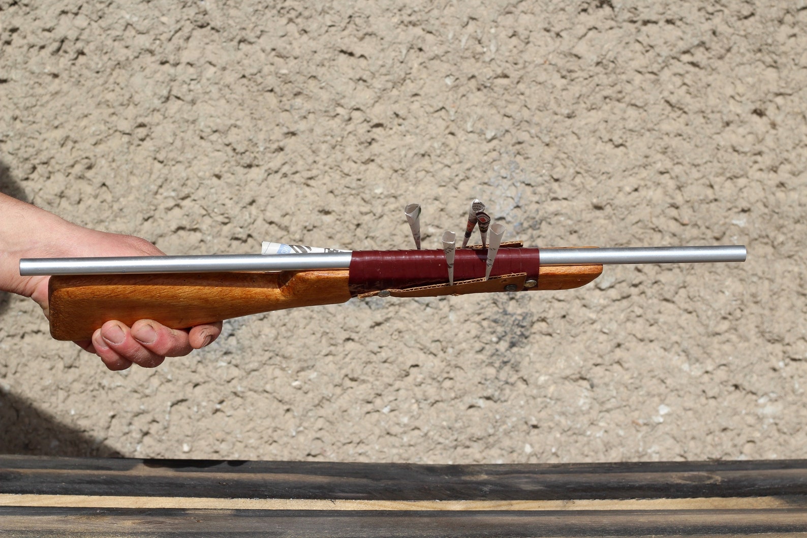 Old Blowgun Wooden Toy Rifle Blow Gun Toy Vintage Children Toy - Etsy