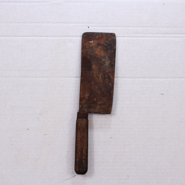 Antique Meat Cleaver - Etsy