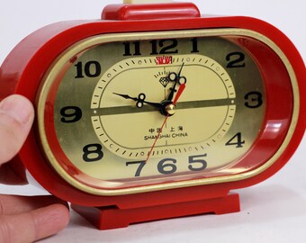 Vintage Chinese Alarm Clock - Etsy