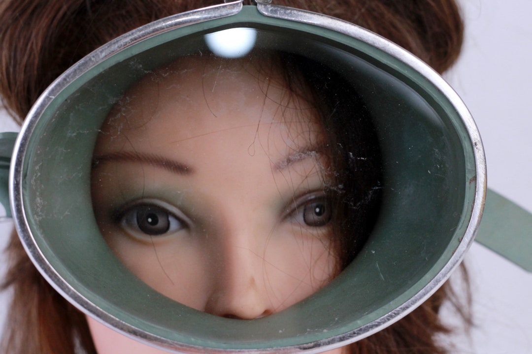 Vintage Scuba Mask, 1970s Rubber Diving Mask, Dive Half Mask, Old Swim ...