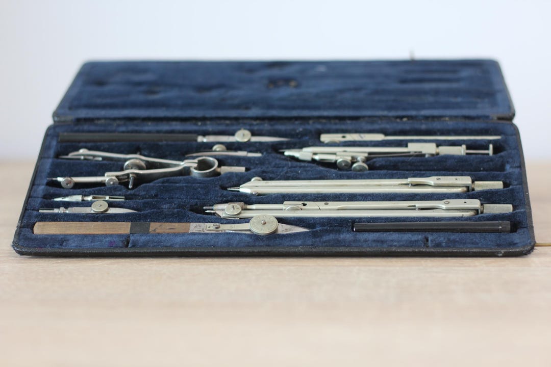 Vintage Richter Copernicus VII Drafting Set - 1950s Architectural ...