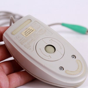 Vintage Logitech Mouse for Computer, Two Button, Office Accessory - Etsy
