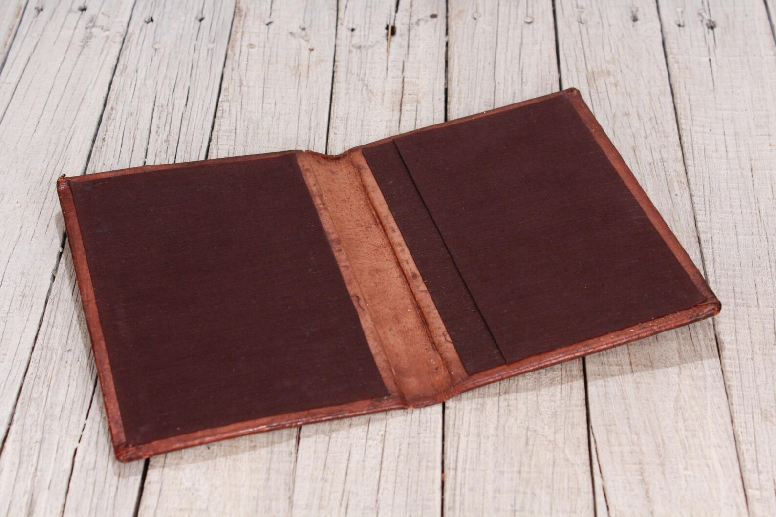 Vintage Leather Notebook Cover Book Cover Folder Document - Etsy