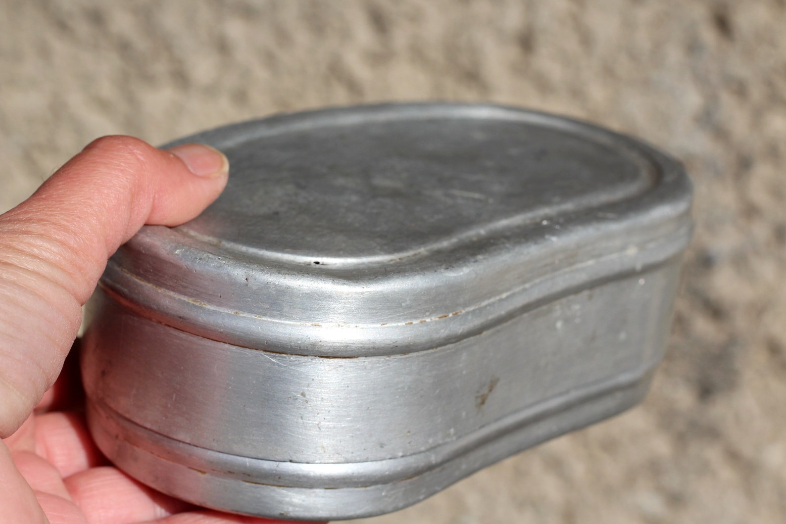 Vintage Aluminum Sandwich Box Lunch Box | Etsy