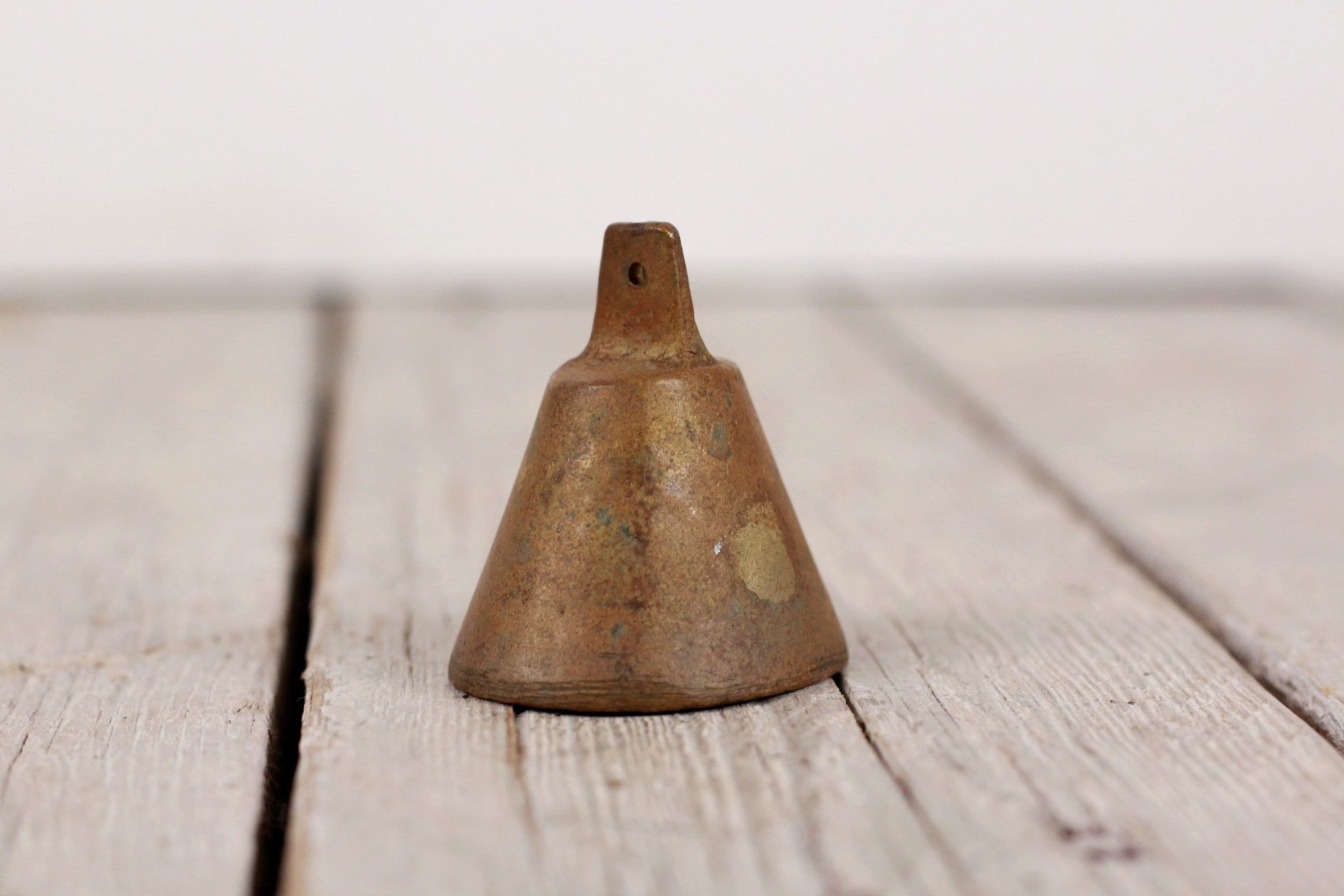 Vintage Small Brass Animal Bell Primitive Miniature - Etsy