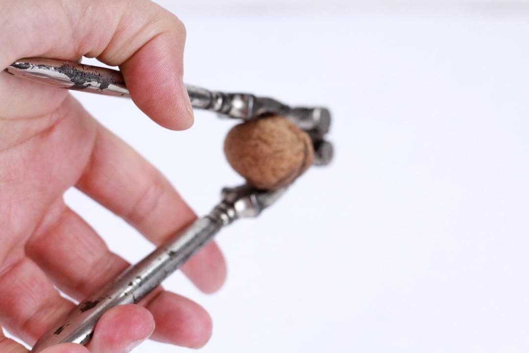 Nutcracker, Nut Opener, Nutcracker Metal, Rustic Shabby Nutcracker ...