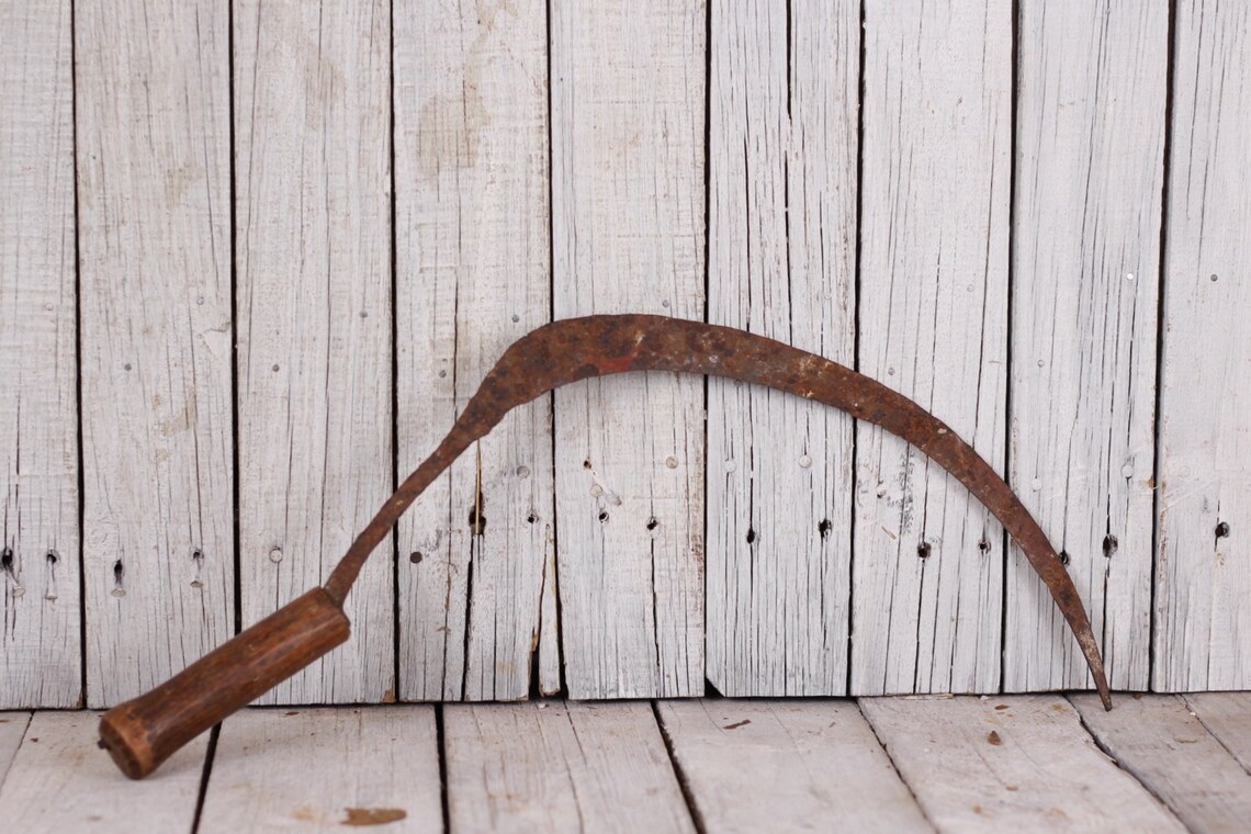 18 Century Sickle Reaping-hook Farm Hand Tool Harvest Antique - Etsy