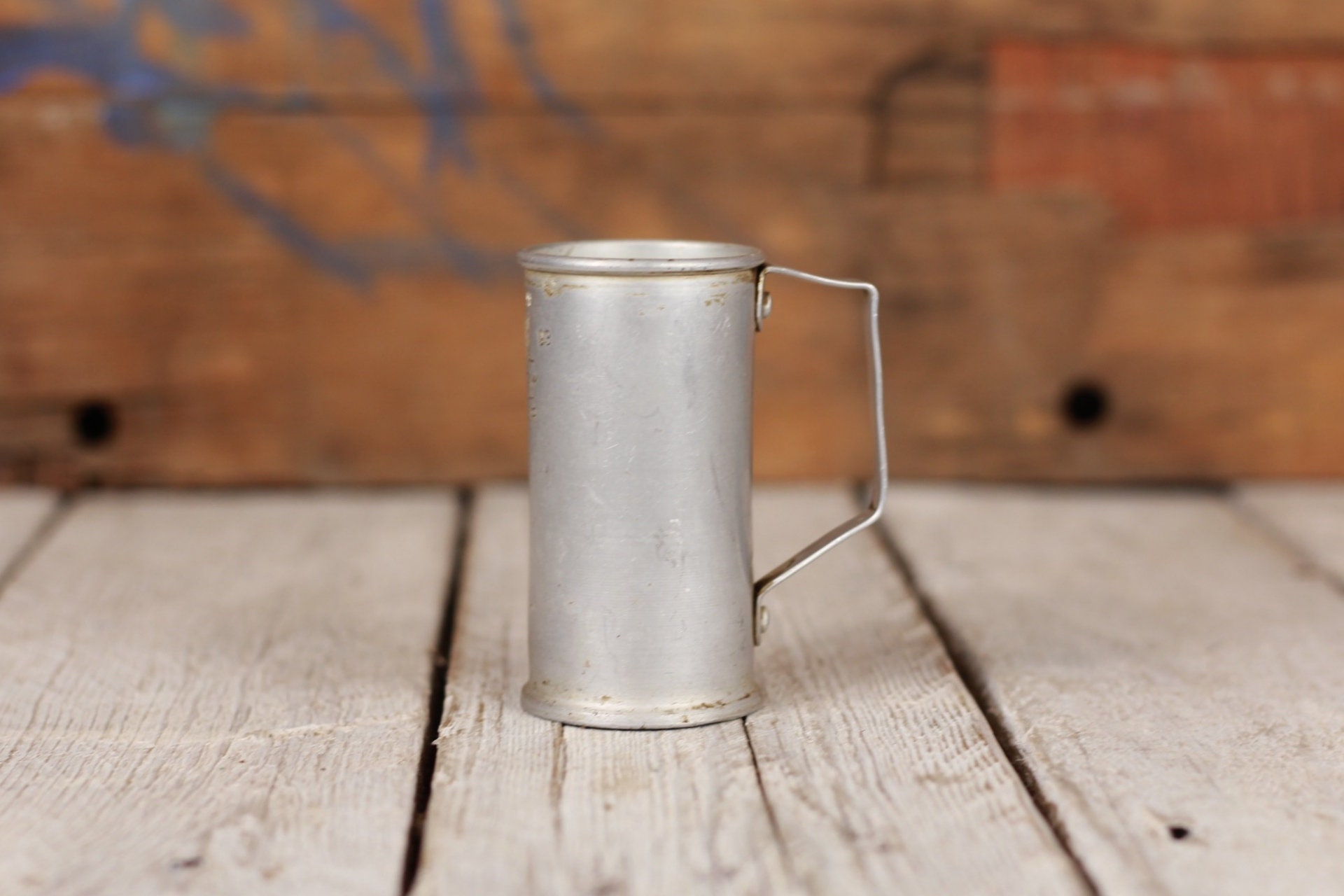 Vintage Small Aluminum Jug Wilt Handle Alcohol Measurement Jug - Etsy