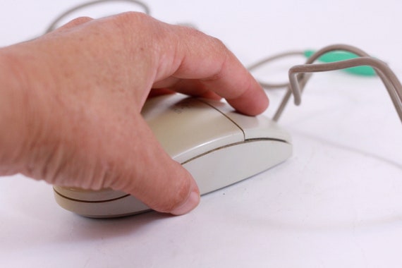 Vintage Logitech Mouse for Computer Two Button Office - Etsy