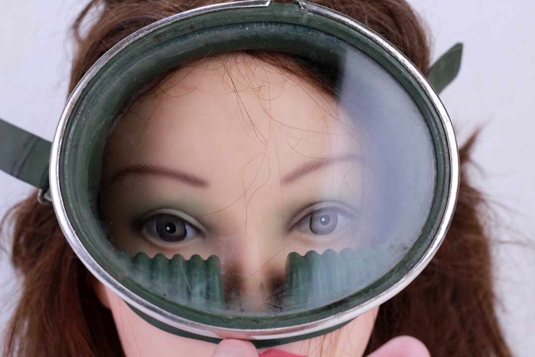 Vintage Scuba Mask, 1980s Rubber Diving Mask, Dive Half Mask, Old Swim ...