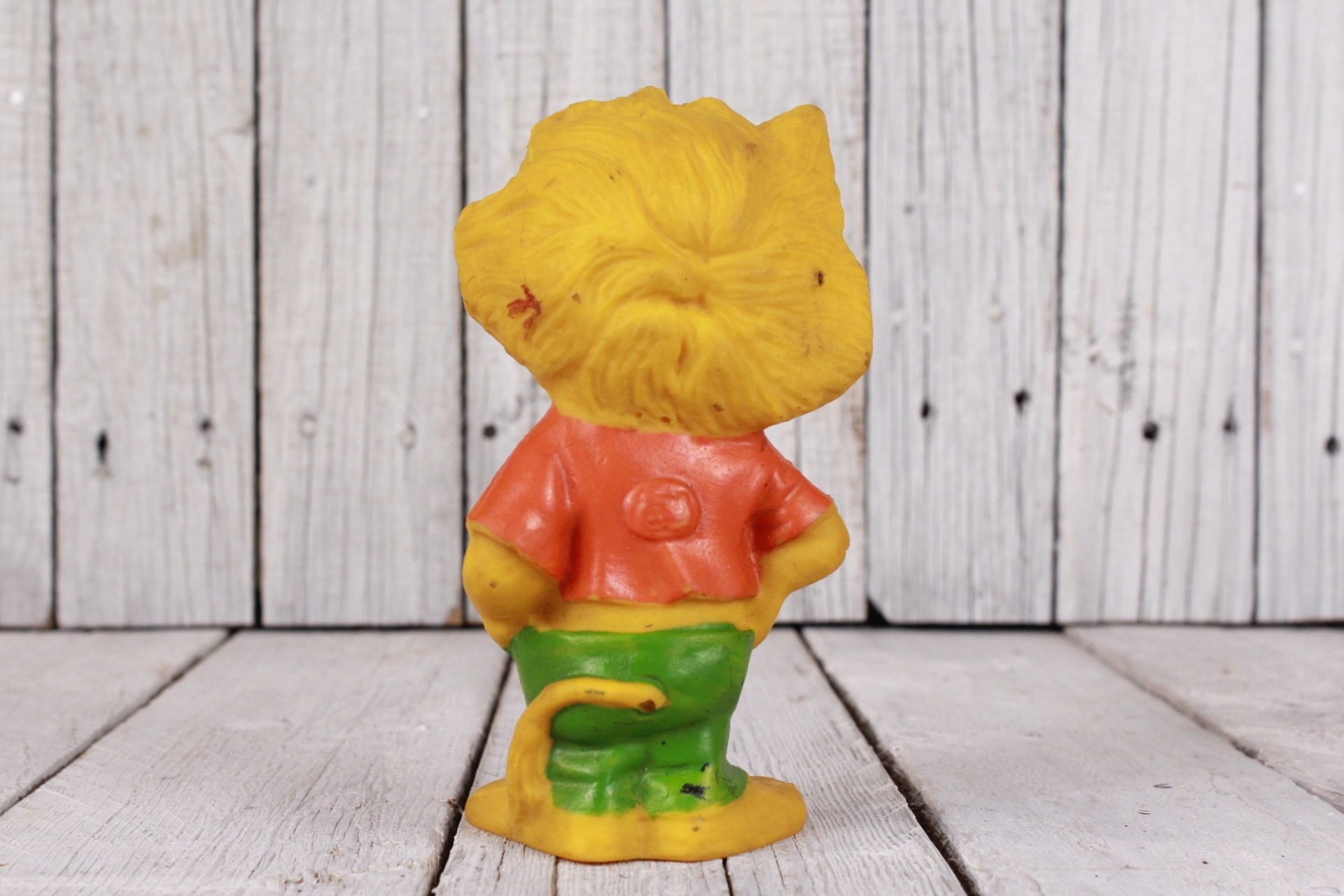 Vintage Rubber Toy, Lion Bath Baby Toy - Etsy