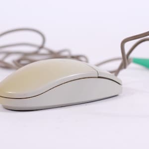 Vintage Logitech Mouse for Computer, Two Button, Office Accessory - Etsy