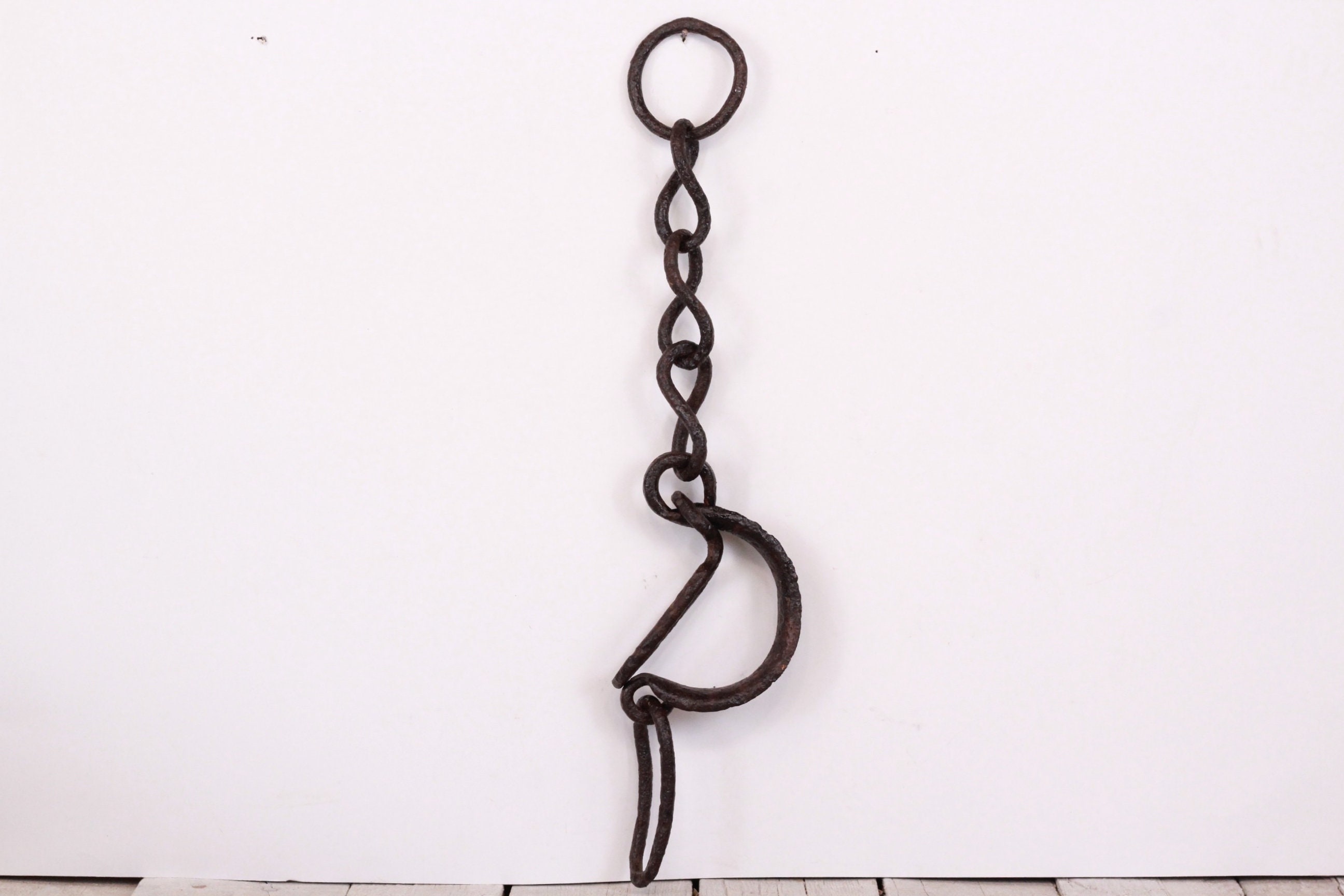Antique Shackle Horse Leg Iron Chain Animal Ankle Shackle - Etsy