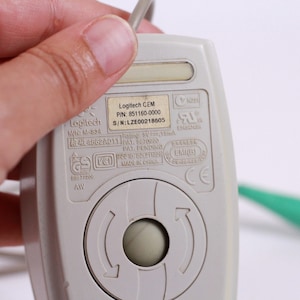 Vintage Logitech Mouse for Computer, Two Button, Office Accessory - Etsy